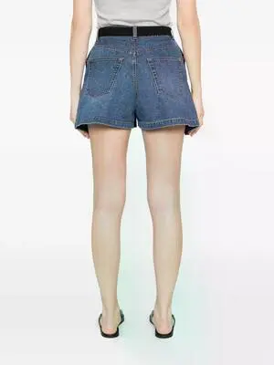 Sacai Denim-panel Shorts