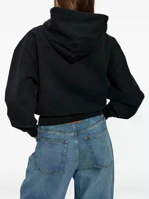Alexander Wang Zip-up Hoodie - Black
