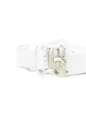 R13 Logo Belt - White