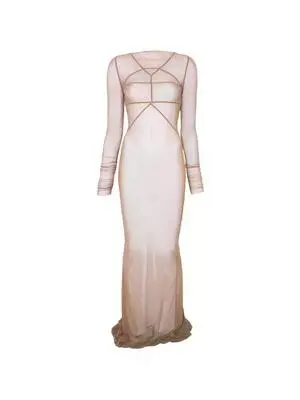 Rick Owens Temple Maxi Dress - Neutrals