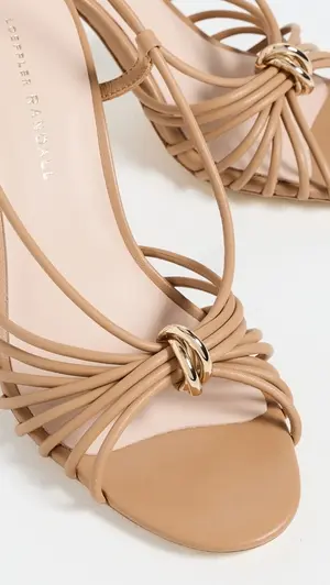 LOEFFLER RANDALL Mareka Strappy Heels - Dune