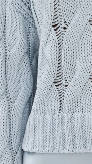 Sablyn Tristan Crewneck Cable Pullover