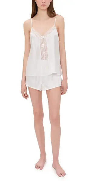 Flora Nikrooz Tina Cami Short Set - Ivory