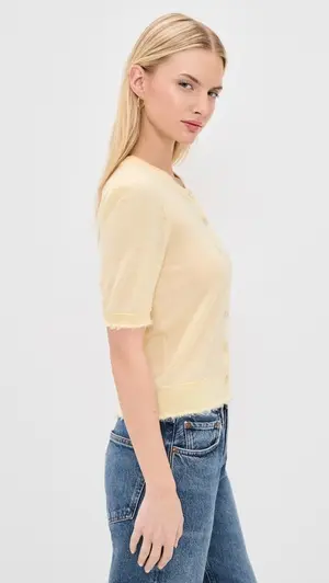 RE/DONE Cashmere Cardigan