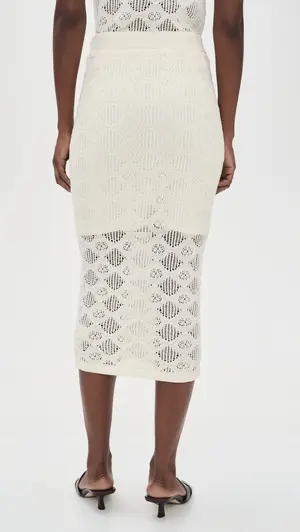 FAVORITE DAUGHTER Courtside Knit Skirt