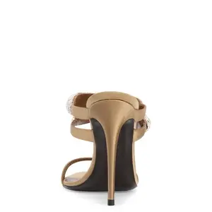 GIUSEPPE ZANOTTI Elise Soiree 105 Mules - Light_brown