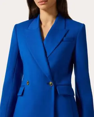 ARGENT Seasonless Wool Double-breasted Blazer