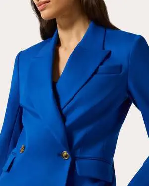 ARGENT Seasonless Wool Double-breasted Blazer