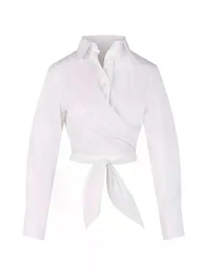 Monse Wrap-around Shirt - White