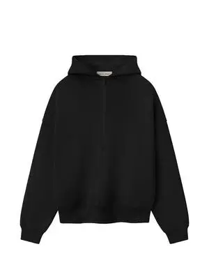 Fear Of God Half Zip Hoodie - Black