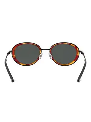 DIESEL® Oval Frame Sunglasses - Black