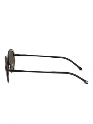 DIESEL® Oval Frame Sunglasses - Black
