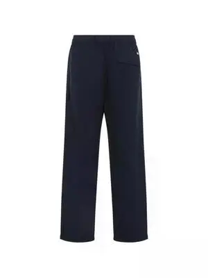 C.P. COMPANY Cotton Straight-leg Trousers - Blue