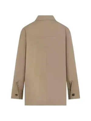Max Mara Marianne Asymmetrical Hem Cotton Shirt