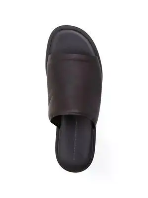 PURO Leather Flat Slide
