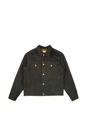 Naked & Famous Denim Citrus Kasuri Selvedge Denim Jacket