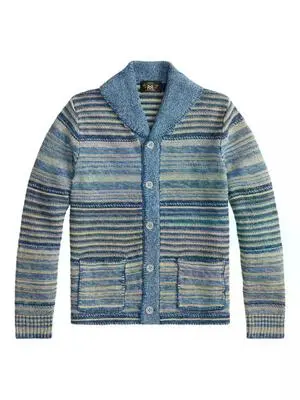 Ralph Lauren Striped Button Cardigan