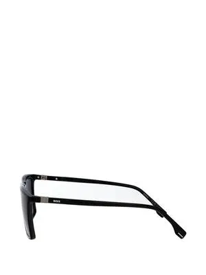 BOSS Rectangle Frame Sunglasses