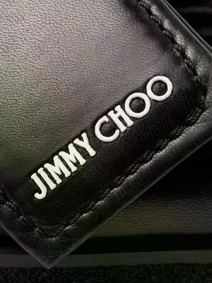 JIMMY CHOO Joel Crossover-strap Leather Sandals
