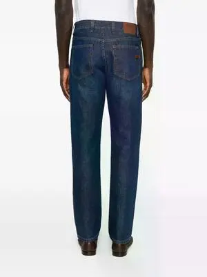 Zegna Straight Leg Jeans - Blue