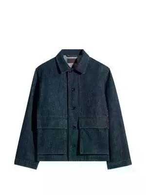 LEMAIRE Buttoned Denim Jacket - Blue