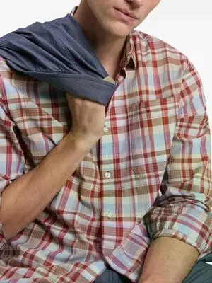 Woolrich Checked Patch Cotton Shirt