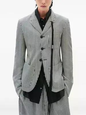 ANN DEMEULEMEESTER Josh Striped Blazer