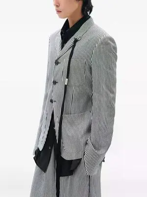 ANN DEMEULEMEESTER Josh Striped Blazer