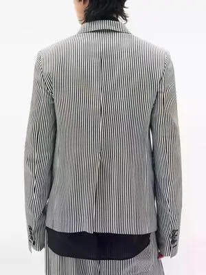 ANN DEMEULEMEESTER Josh Striped Blazer