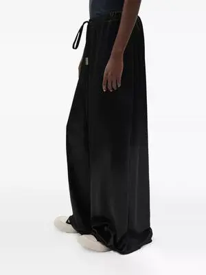 ANN DEMEULEMEESTER Sofi Shiny Satin Trousers