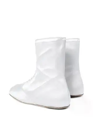 ANN DEMEULEMEESTER Lace-up Satin Boots