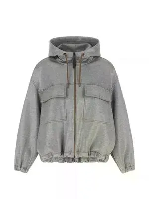 Brunello Cucinelli Zip-up Bomber Jacket