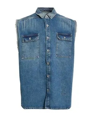 Rick Owens Denim Shirt Size Cotton
