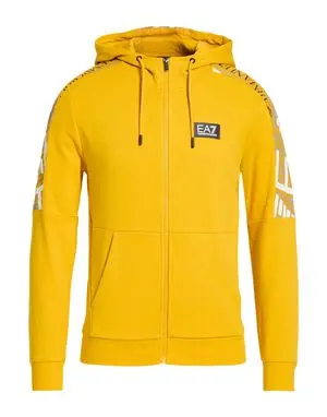 EA7 Cotton-blend French Terry Sweatshirt