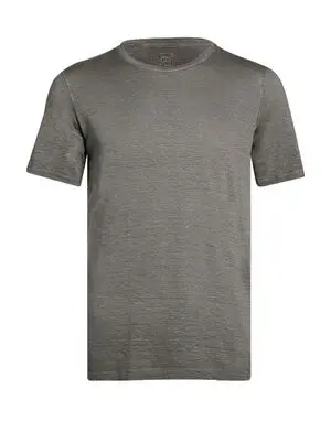 120% Lino T-shirt Size Linen - Grey
