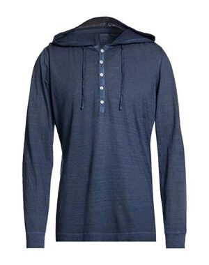 120% Lino T-shirt Size Linen - Navy