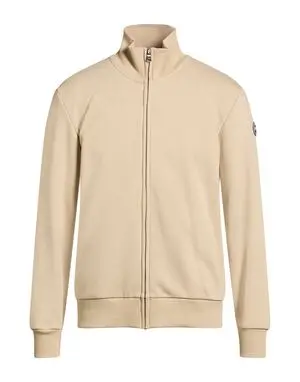 COLMAR Long Sleeve Zip-up Sweatshirt - Beige