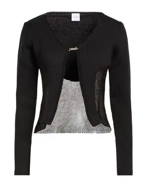 Pinko Denim Cardigan In Cotton And Polyamide