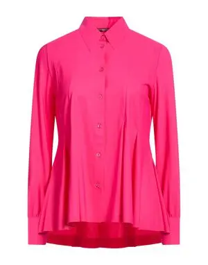 High Peplum Shirt - Pink