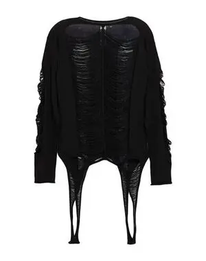 Rick Owens Virgin Wool Sweater - Black