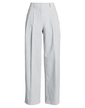 Peserico Wide-leg High-waisted Pants - Light Grey
