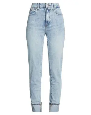 Good American Skinny Jeans With Folded Hem