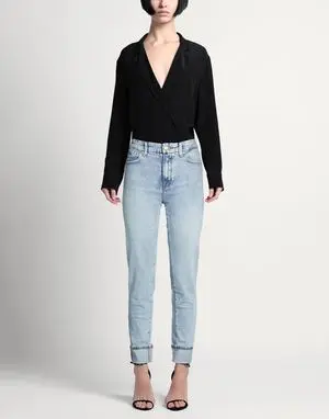 Good American Skinny Jeans With Folded Hem