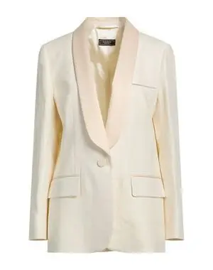 Peserico Single-breasted Blazer - Ivory