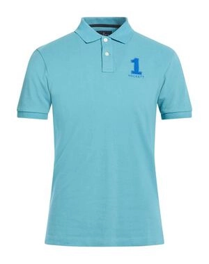 HACKETT Polo Shirt Size Cotton - Blue