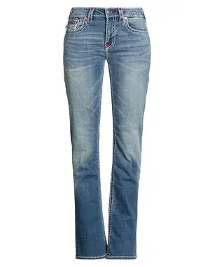 True Religion Boot-cut Jeans With Piped Trims