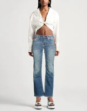 True Religion Boot-cut Jeans With Piped Trims