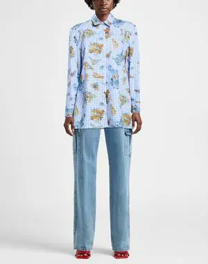 Versace Gingham Print Shirt