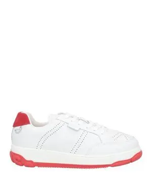 Gcds Leather Low-top Sneakers - White