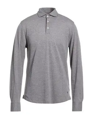 HACKETT  Polo Shirt Size Wool, Cotton - Grey